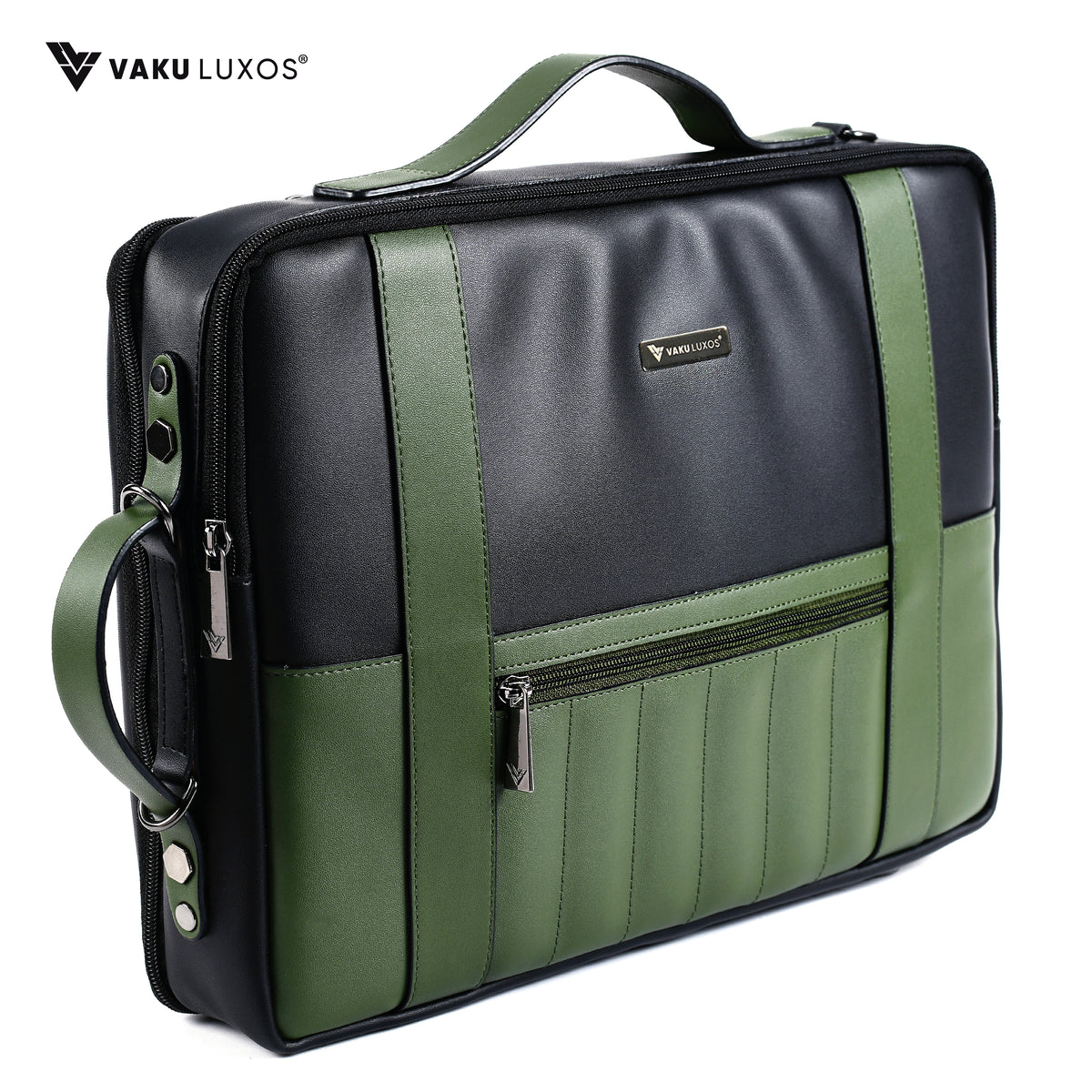 Vaku ® Barcelona 14 inch laptop Bag Premium Convertible Laptop Messeng ...