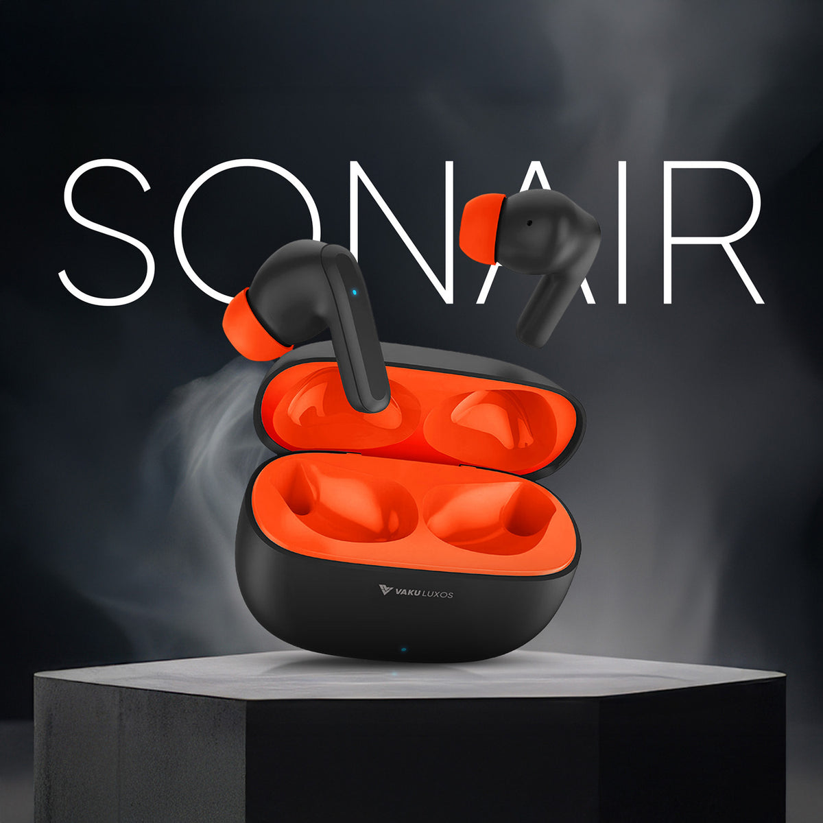 Vaku Luxos ® SONAIR True Wireless Earbuds with Smart Touch Controls