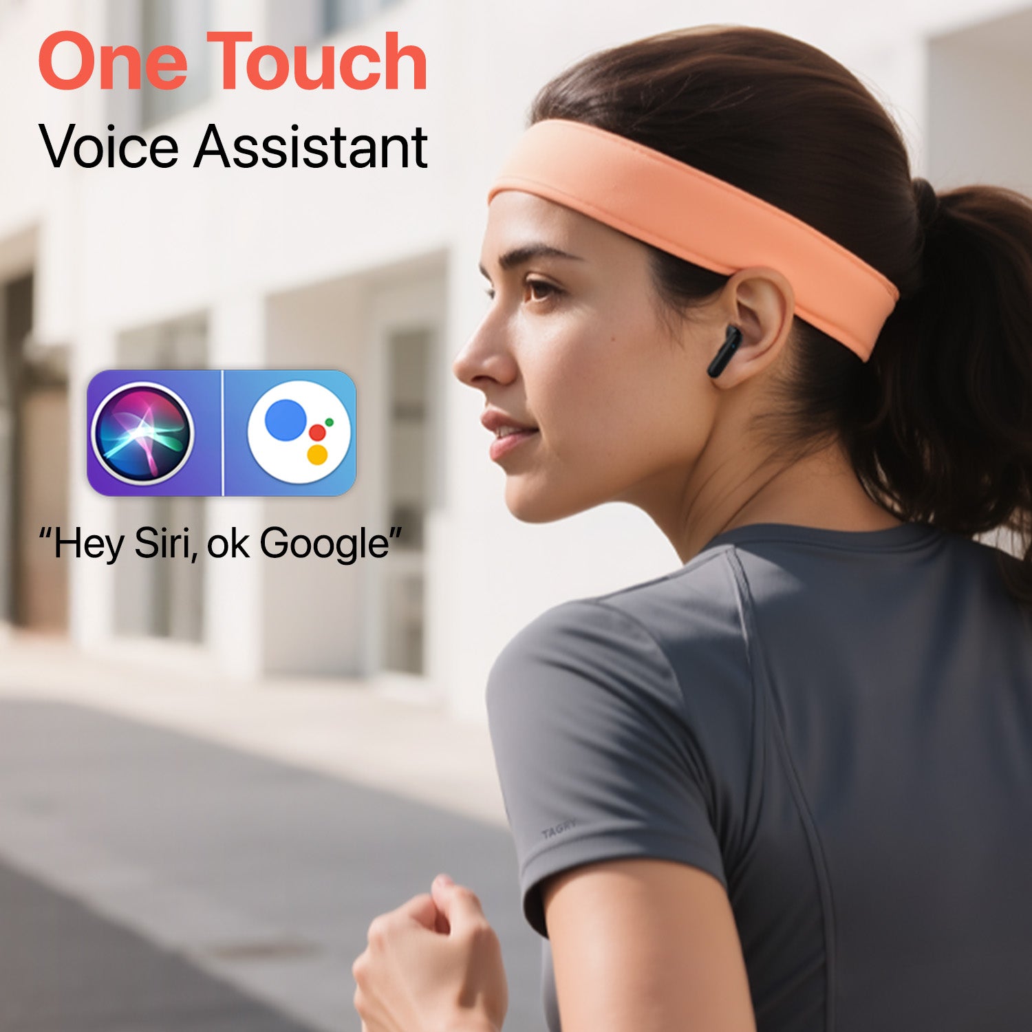 Vaku Luxos ® SONAIR True Wireless Earbuds with Smart Touch Controls