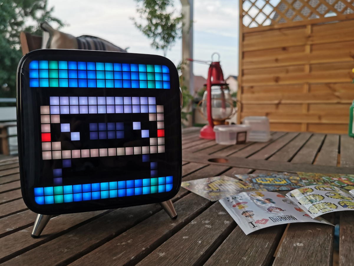 Divoom ® Tivoo Max Smart Pixel Art Bluetooth Speaker with DSP Bass Boo – Vaku Luxos