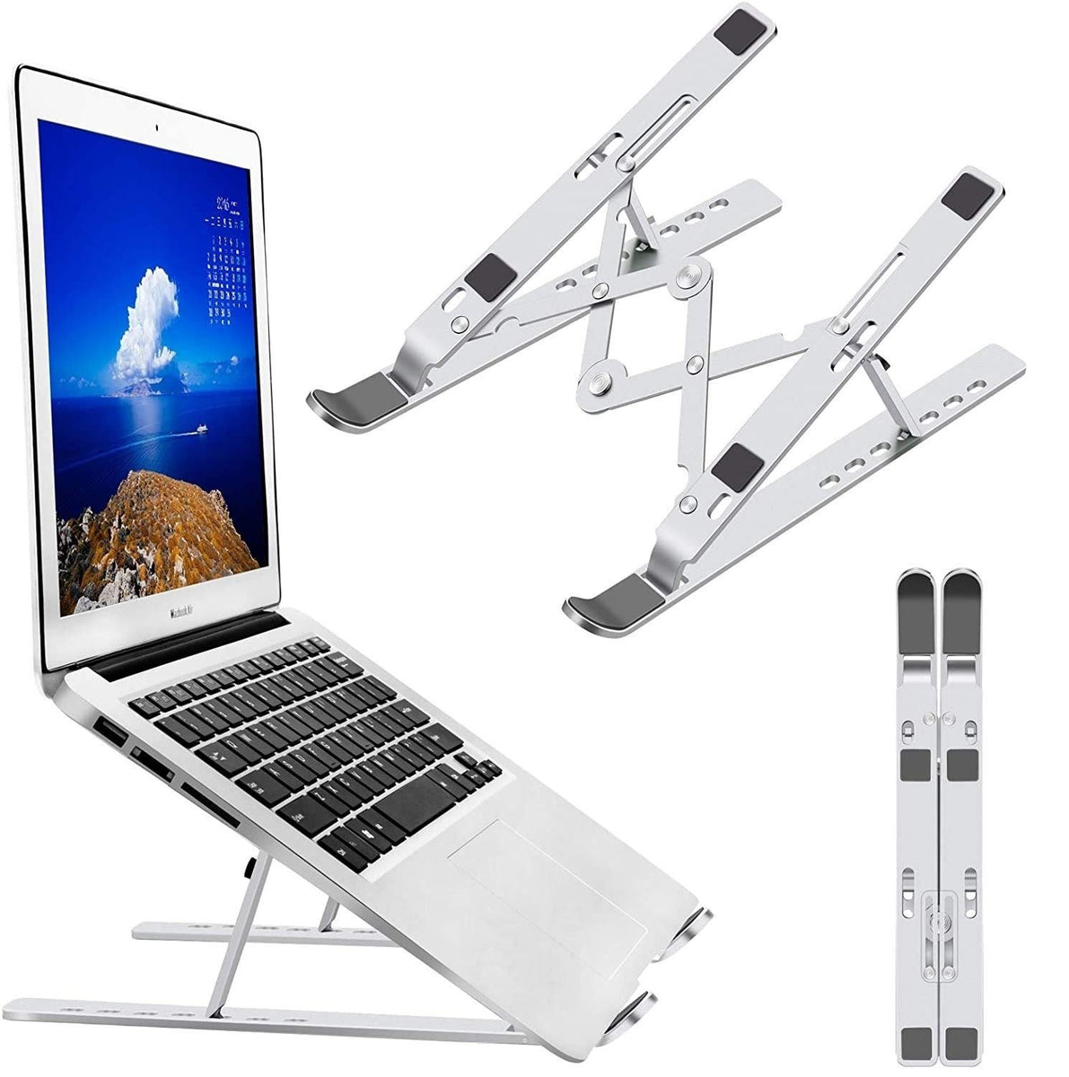 Bracket Metal Portable Stand Multi-position Foldable Desktop Holder Mo ...